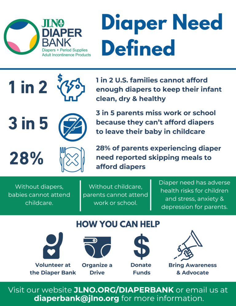 JLNO Diaper Bank – Junior League of New Orleans